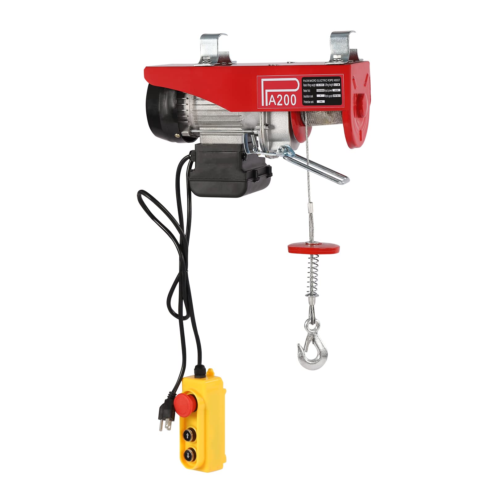 Amazon.com: 440lbs Electric Hoist, Electric Lift, Electric Winch, 110V ...