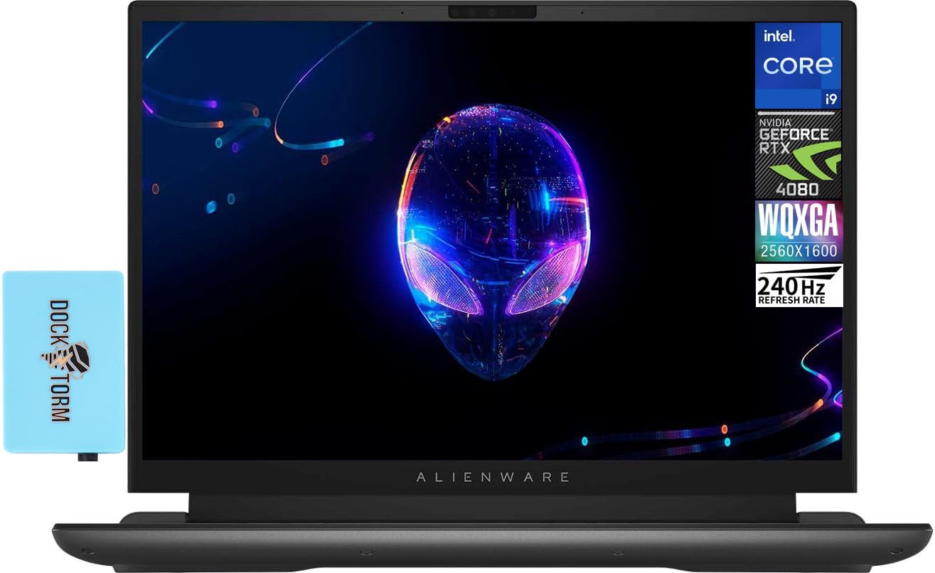 Amazon.com: Alienware M16 16.0" 240Hz WQXGA Gaming Laptop (Intel i9 ...