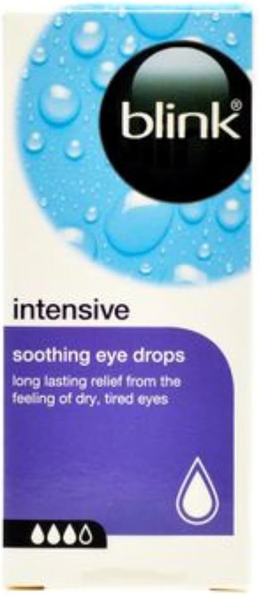 Blink Intensive Soothing Eye Drops for Dry Eyes - Instant and Long ...