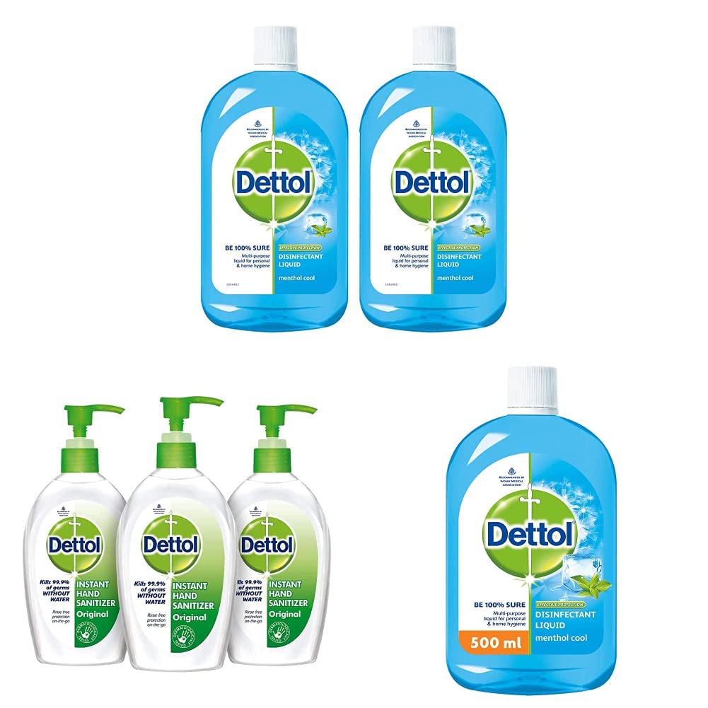 Buy Dettol Liquid Disinfectant for Floor Cleaner & Original Germ ...