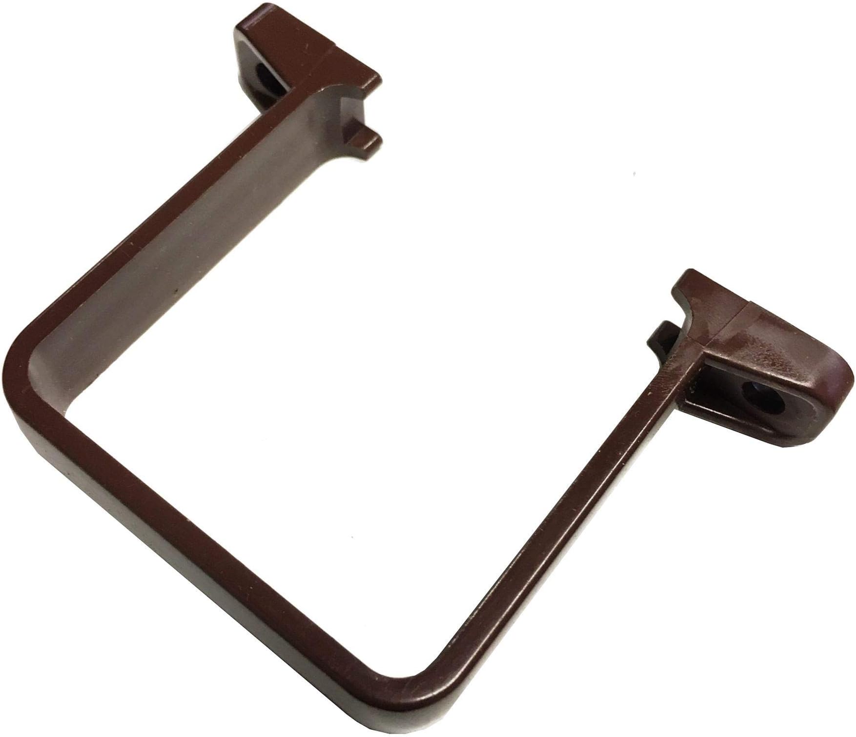 65mm Drain Pipe Down Pipe Rainwater Clip Square Brown Stand Off ...