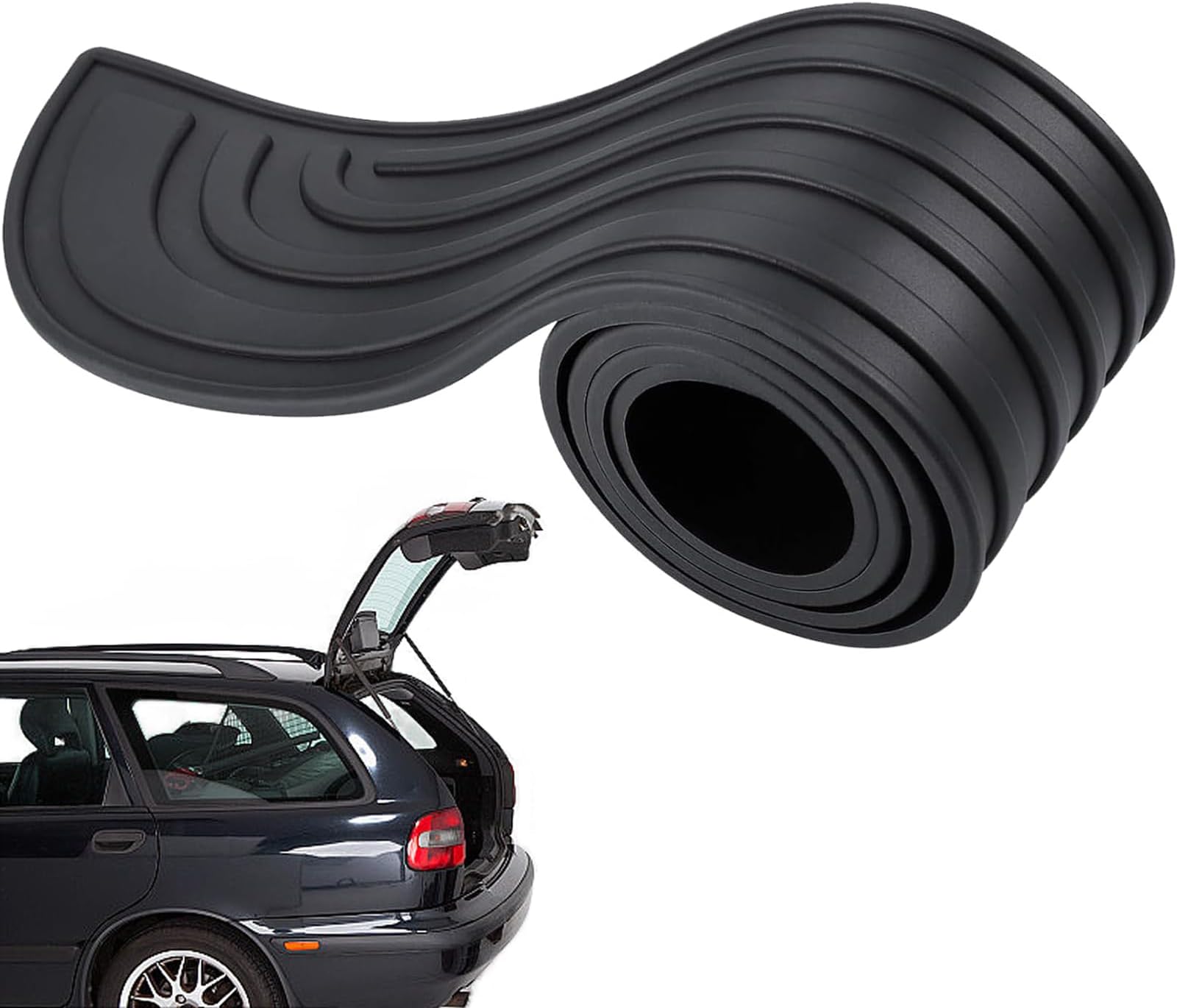 Babbblisio Car Rear Bumper Protector,Car Bumper Protector Car Rear ...