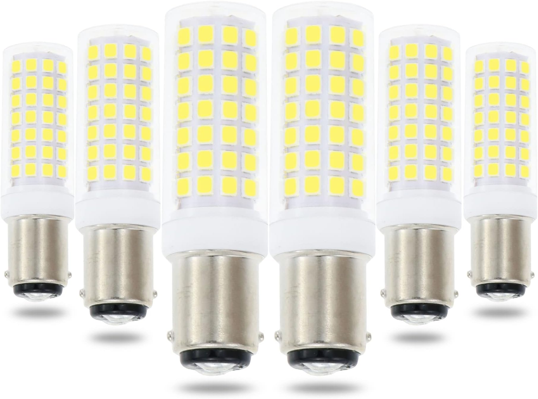 Lamsky BA15D Led Bulbs 6W Dimmable 120V,B15 Double Contact Bayonet Base ...