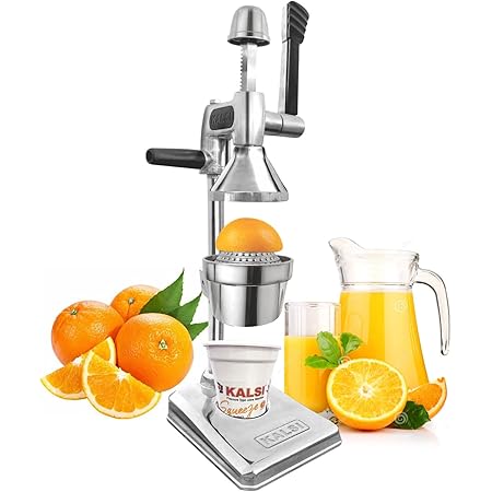 Buy Kalsi Aluminium Eco Hand Press Juicer Chrome | Hand Press Citrus ...