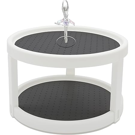 Amazon.com: YouCopia Crazy Susan Two-Tier Turntable, Lazy Susan ...