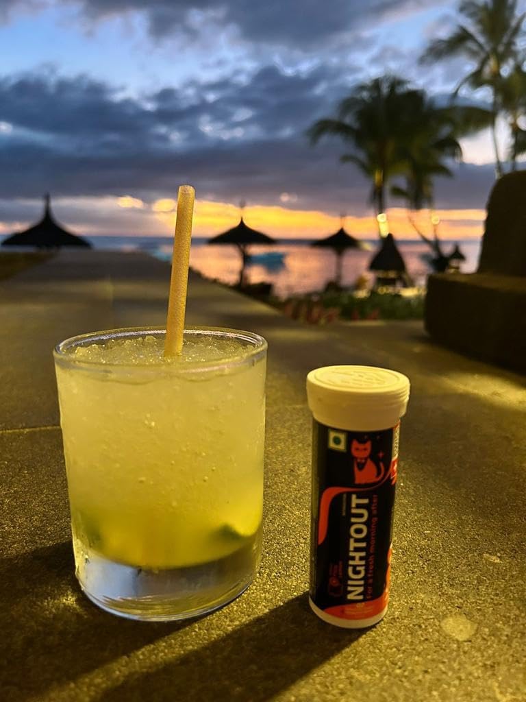 Fast&Up NightOut | 10 Effervescent tabs | Instant Hangover Relief ...