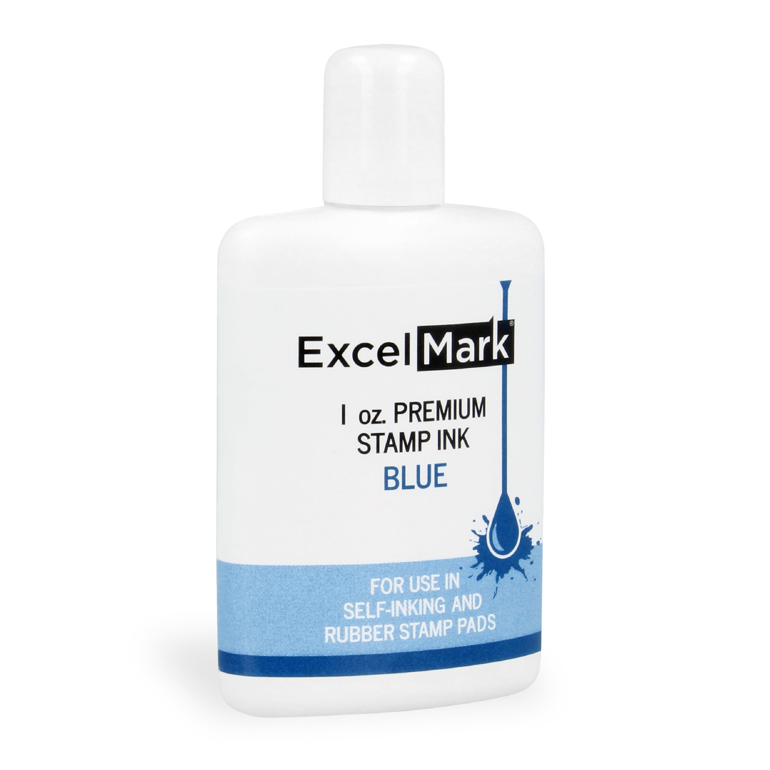 Snapklik.com : ExcelMark Premium Self-Inking Stamp Refill Ink - 1 Oz