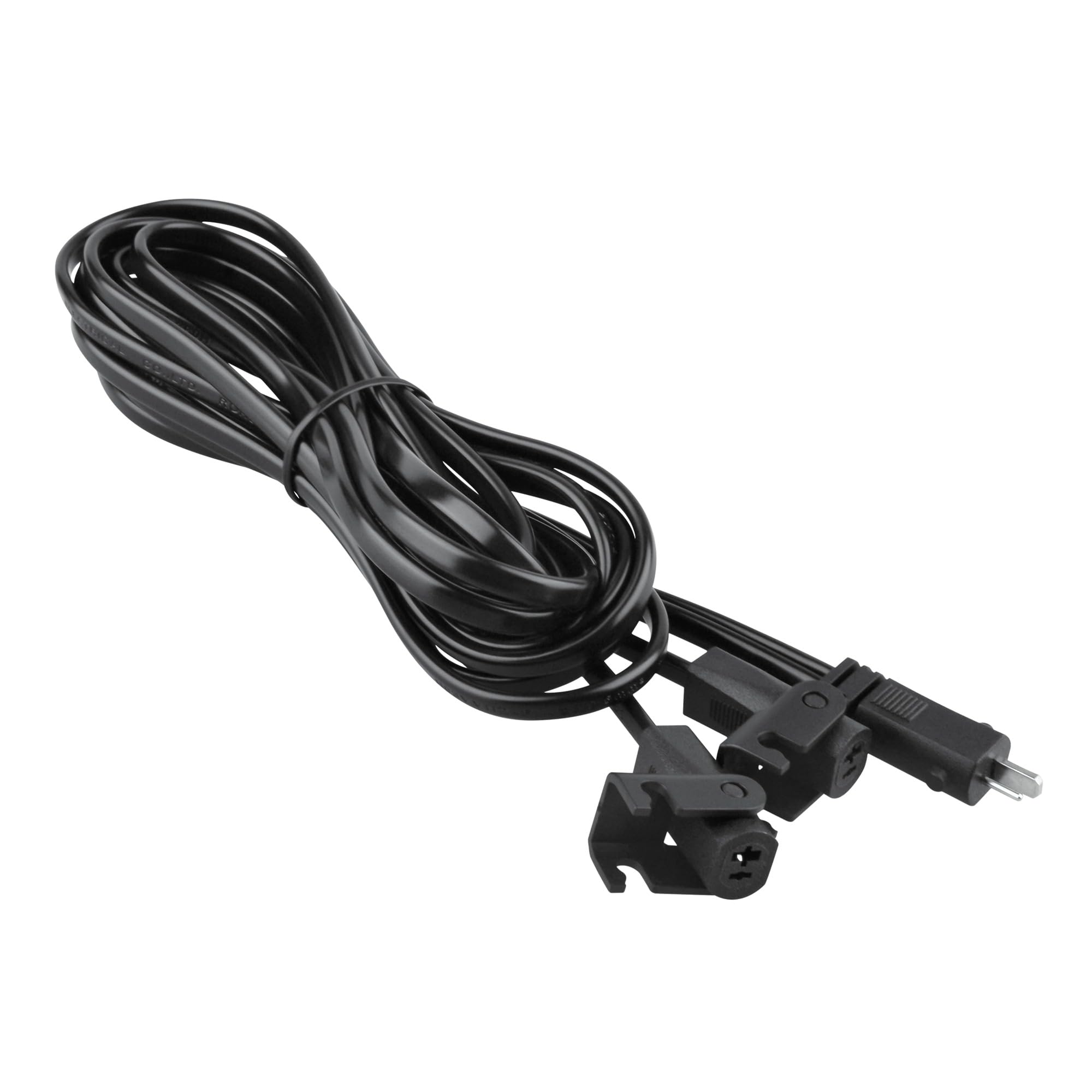 Amazon.com: Tomatosd 47 Inches 2 Pin Splitter Lead Y Power Cable 2 ...