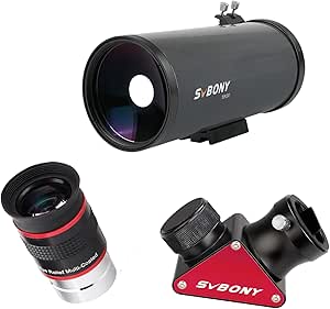 Amazon.com : MK90 Telescope for Adults Astronomy 90mm Aperture Compact Catadioptric Telescope ...