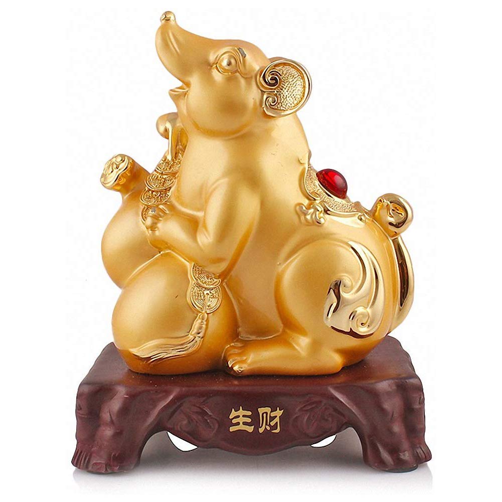 J Mmiyi Feng Shui Statue Chinese Zodiac Animal Cow Tiger | Desertcart ...
