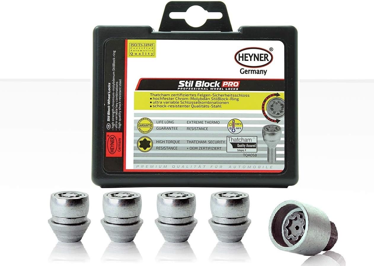 Fits Ford Fiesta Models Heyner Germany Stil Block PRO Locking Wheel ...