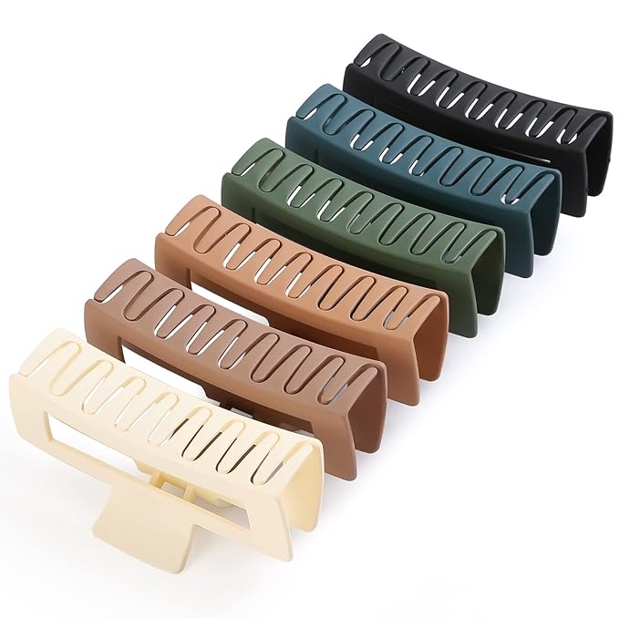 Amazon.com: 5 Inch Extra Large Claw Clips, Strong Hold Hair Clips for ...