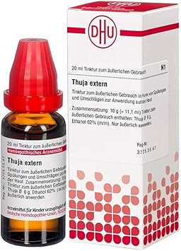 DHU Thuja Extern, 20 ml Lösung : Amazon.de: Drogerie & Körperpflege