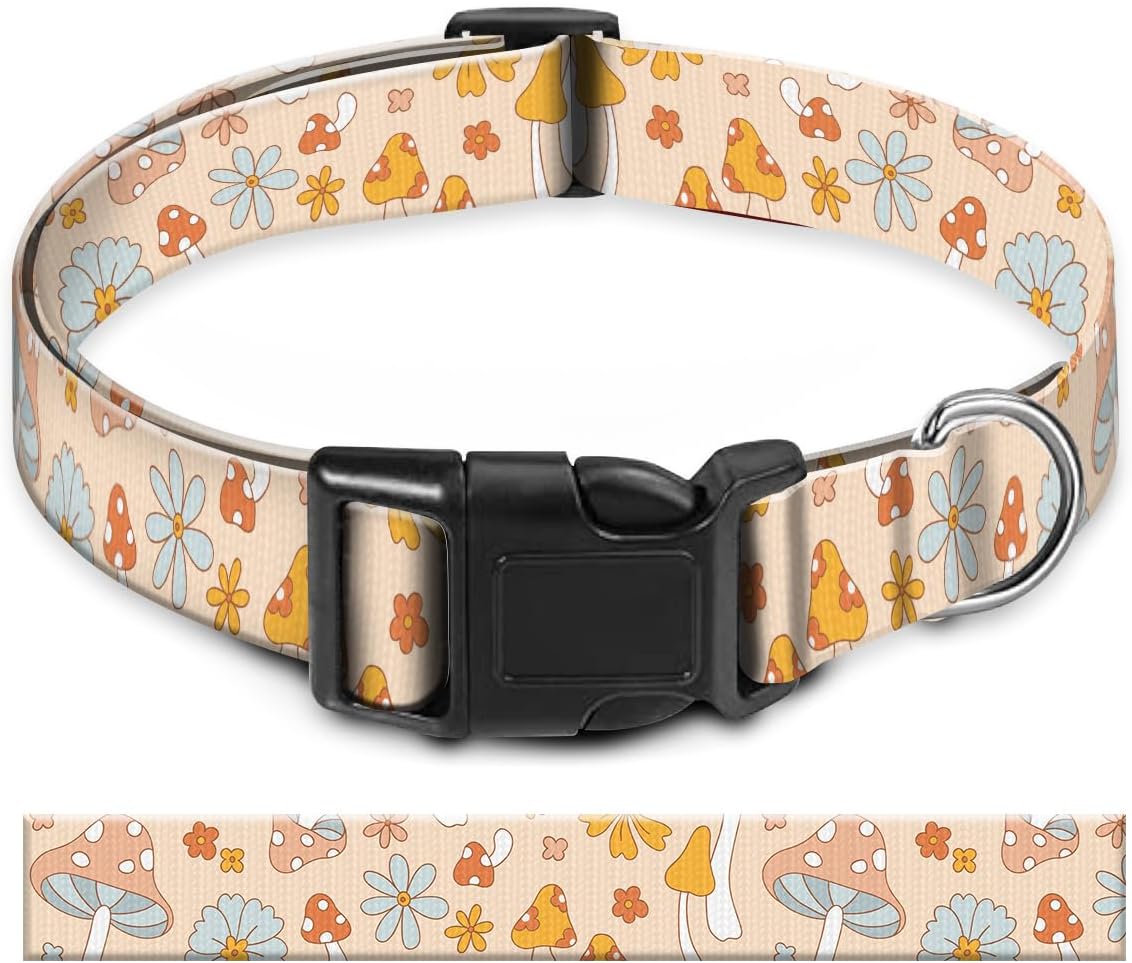 Amazon.com : BAYCUFKQ Dog Collar, Cute Pet Collar Adjustable for Large ...