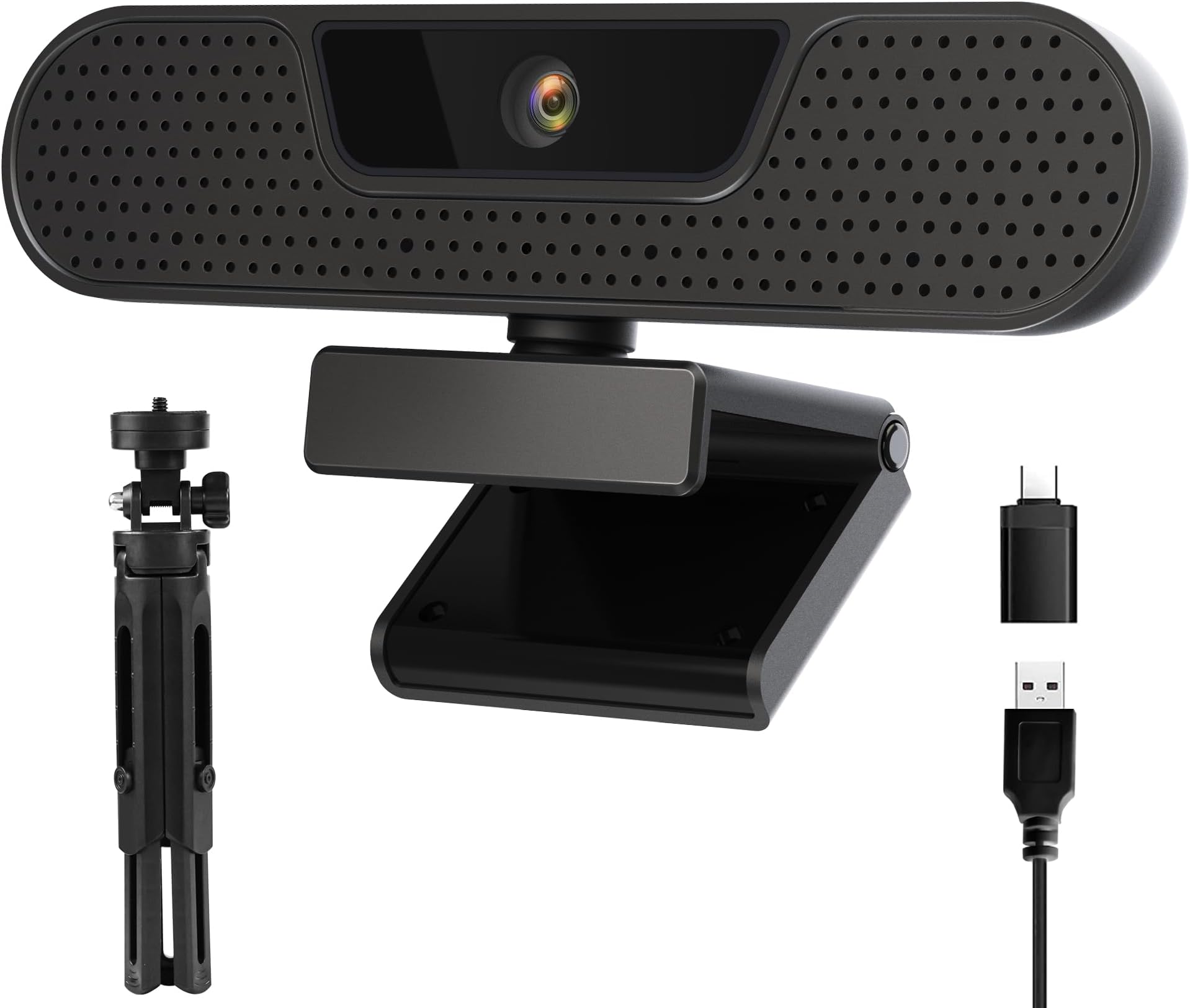 Amazon.com: DEPSTECH Webcam 4K, Zoomable Webcam with Microphone and ...