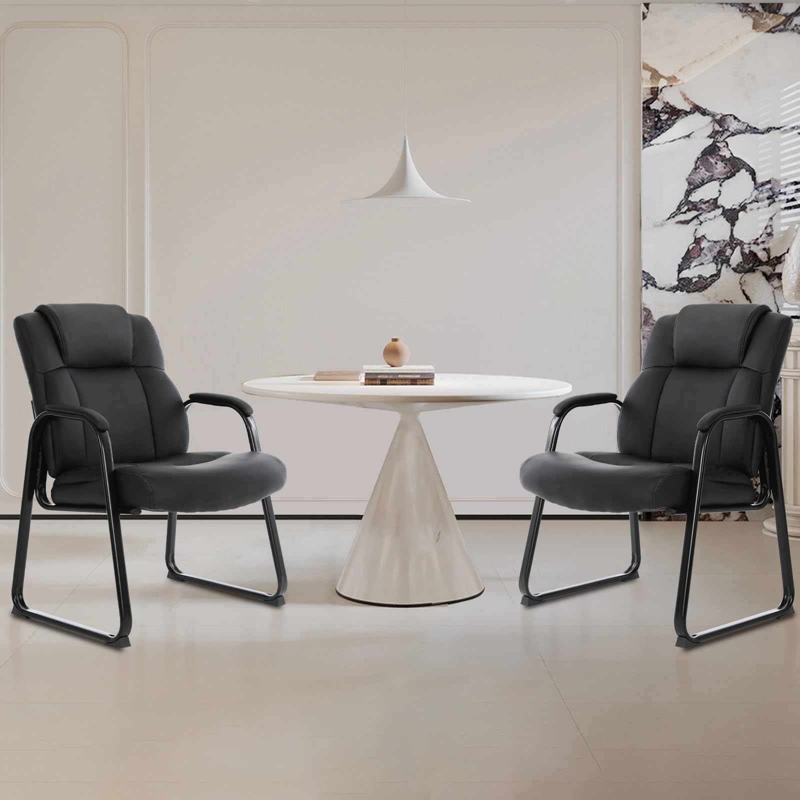 Armless Chair Office Reception