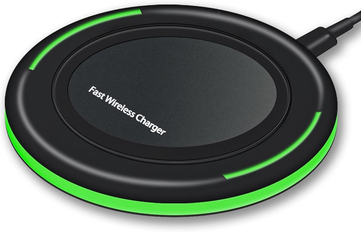 Amazon.com: 15W Wireless Charger Fast Wireless Charging Pad with QC 3.0 ...