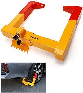 Amazon.com: Wheel Lock Clamp Boot Tire Claw Trailer Steel Car Truck ...
