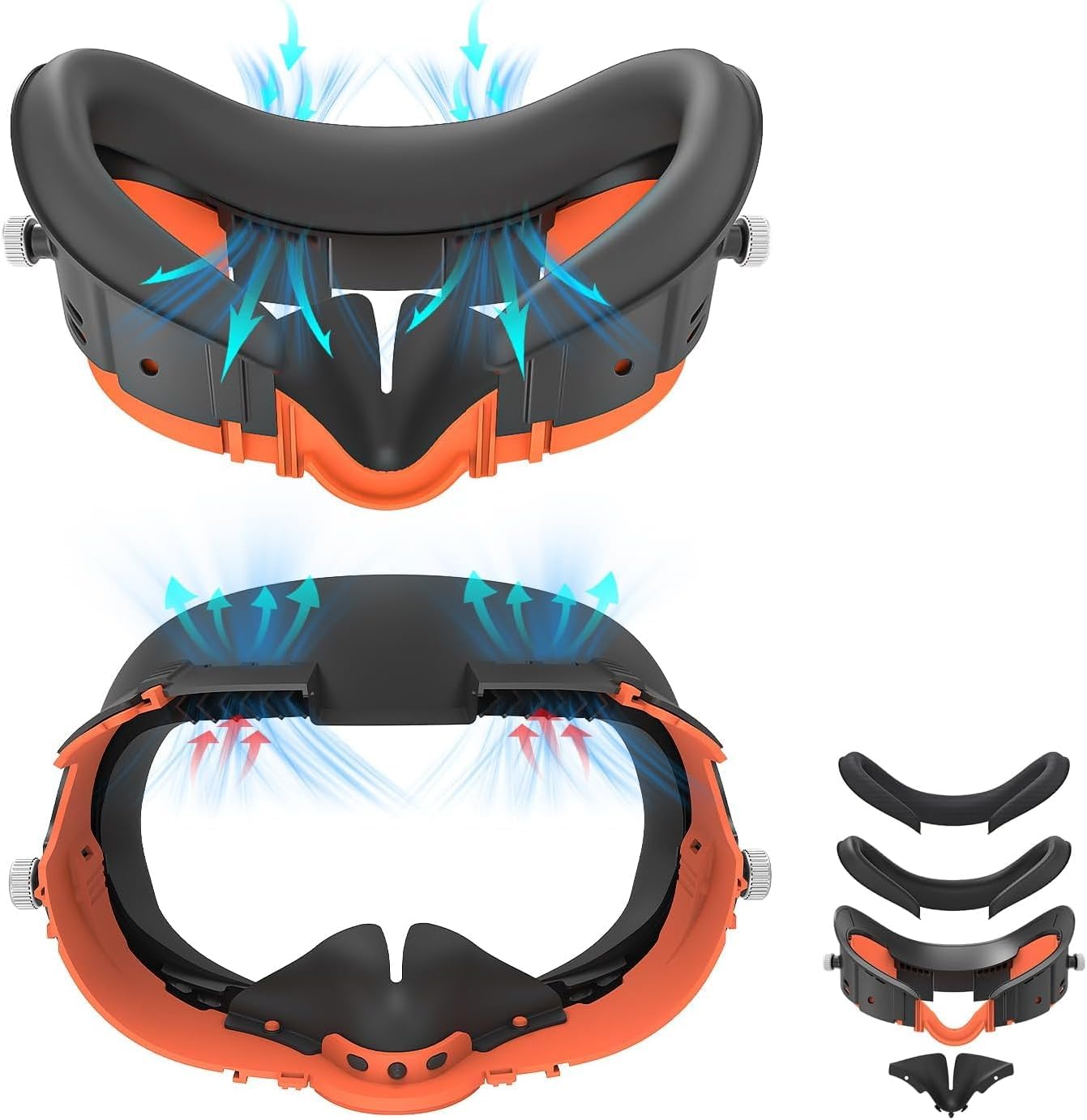 Amazon.com: Replacement Cooling Face Cover Pad for Meta Quest 3 ...