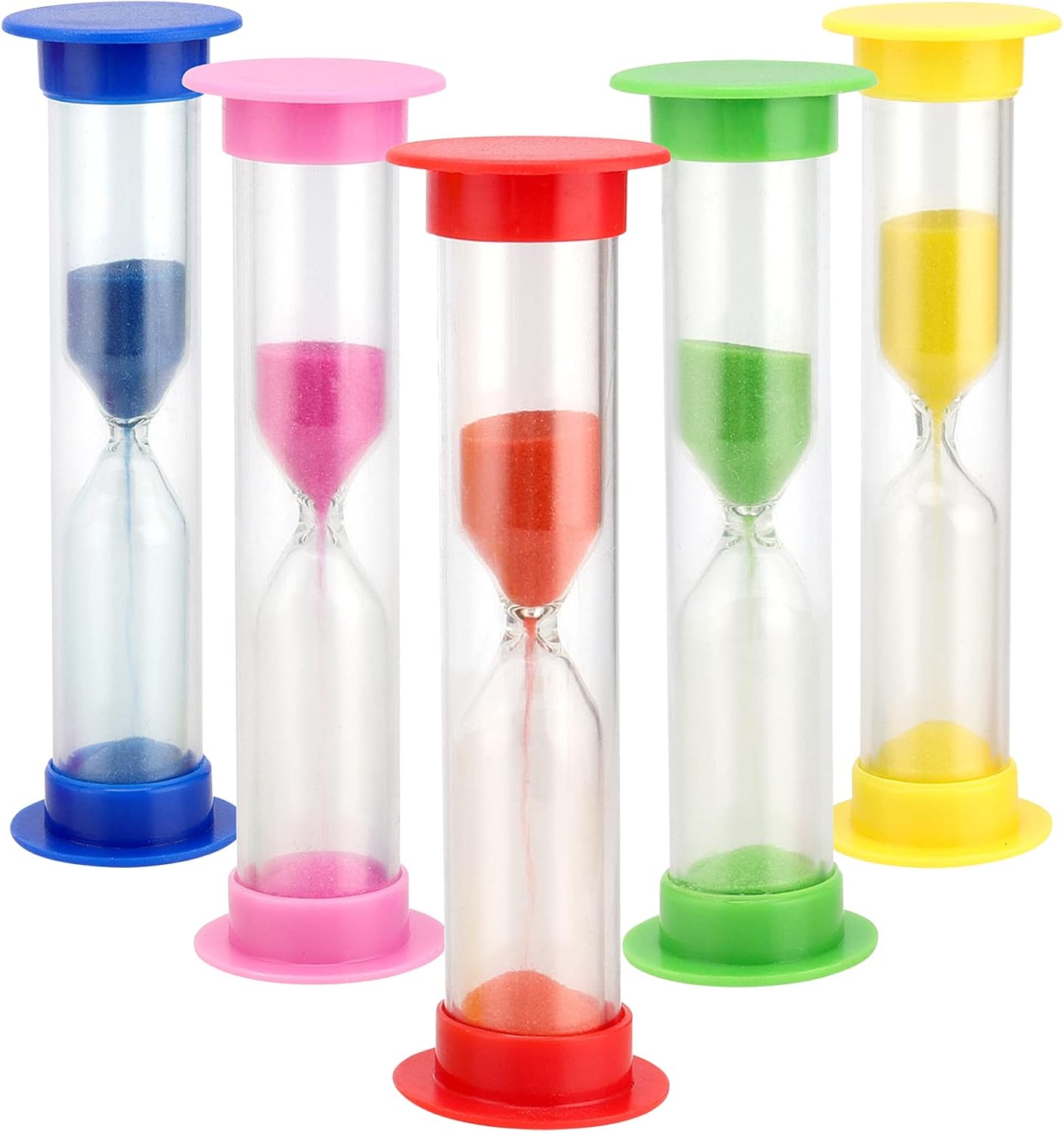 Amazon.com: HOZEON 50 PCS 1 Minute Sand Timer, Plastic Hourglass Timer ...