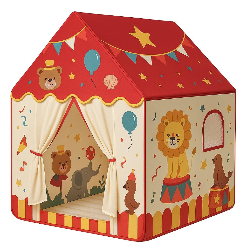 Buy XEMOX, Light Weight Kids Play Tent House – Fun, Foldable, and ...
