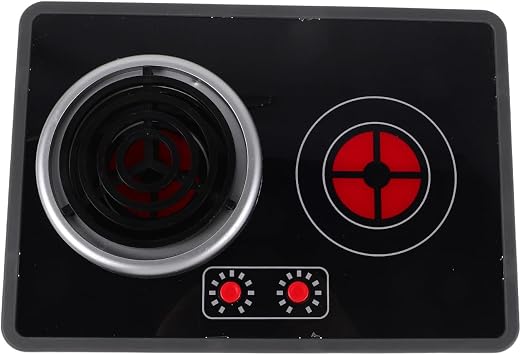 Toddmomy 1 Set Small Simulated Induction Cooker: Realistic Light Up ...
