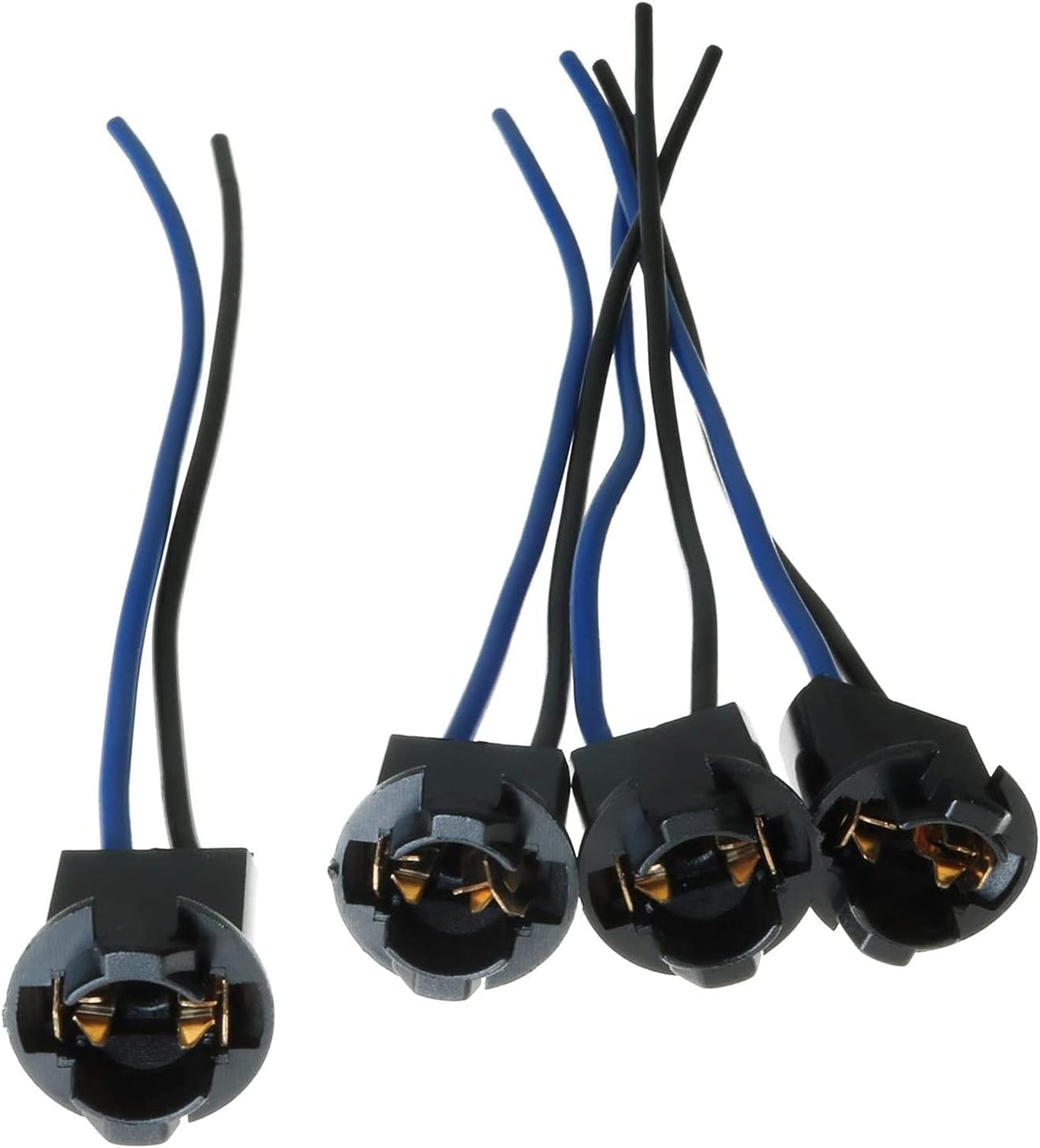 Longdex T10 Socket Base 4PCS T10 Plug-in Light Emitting Diode Bulb ...