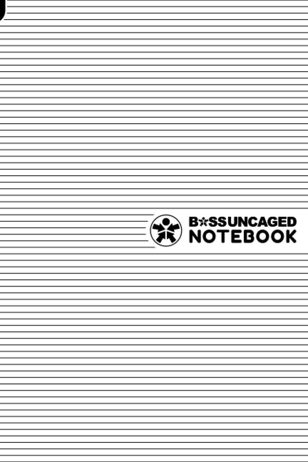 Amazon.com: Boss Uncaged Notebook (6 X 9 Inches) - 110 Lined Pages ...