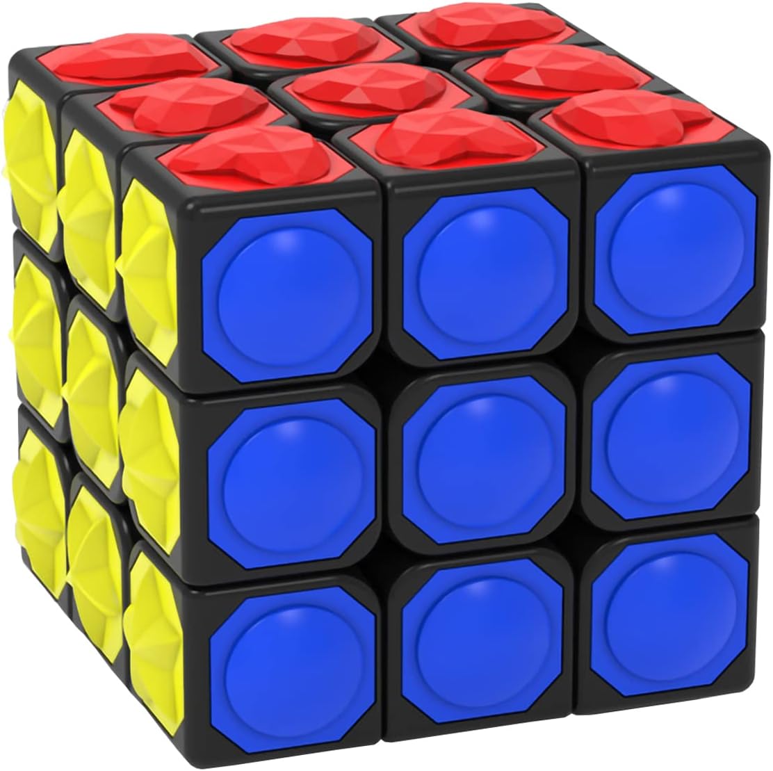 Amazon.com: AMAZA 3x3 Speed Cube Special 3 by 3 Building Blocks Cube ...