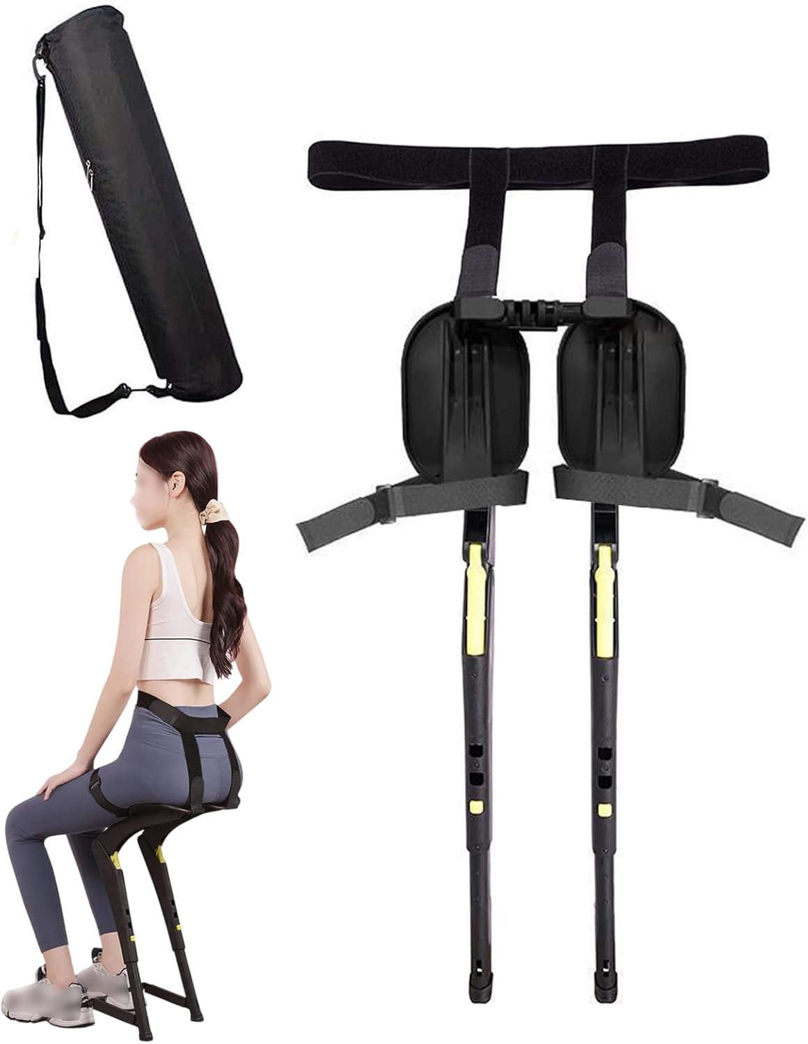 Amazon.com: Chairless Chair Wearable Legs,Portable Invisible Seat Leg ...