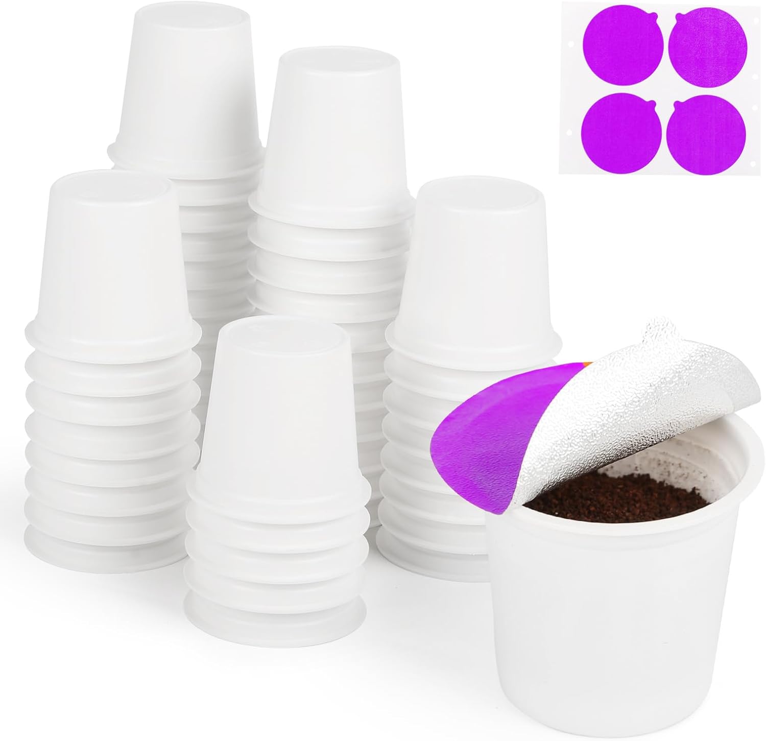 Amazon.com: TOVECARE, 48 Count - Make Your Own K Cup Coffee Pods ...