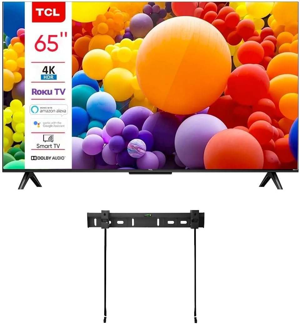 Amazon.com: TCL 65-Inch Class 4-Series 4K UHD HDR Smart Roku TV WiFi ...
