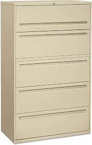 Amazon.com: 700 Series Five-Drawer Lateral File W-roll-Out & Posting ...