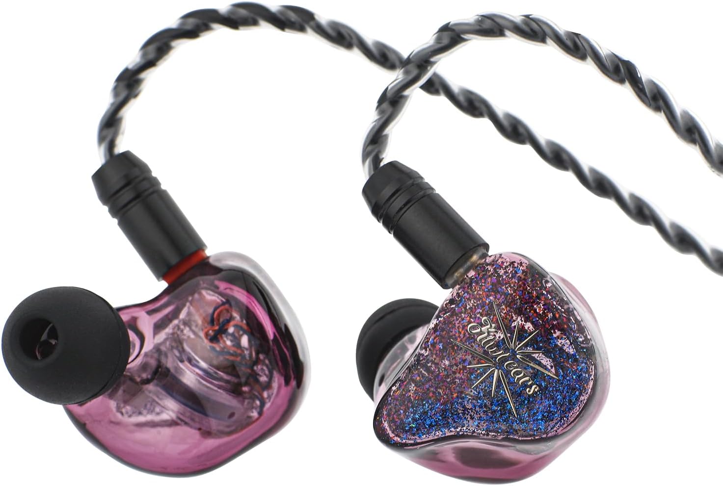 Amazon.com: Linsoul Kiwi Ears Forteza in Ear Monitor, 1BA + 2DD HiFi ...