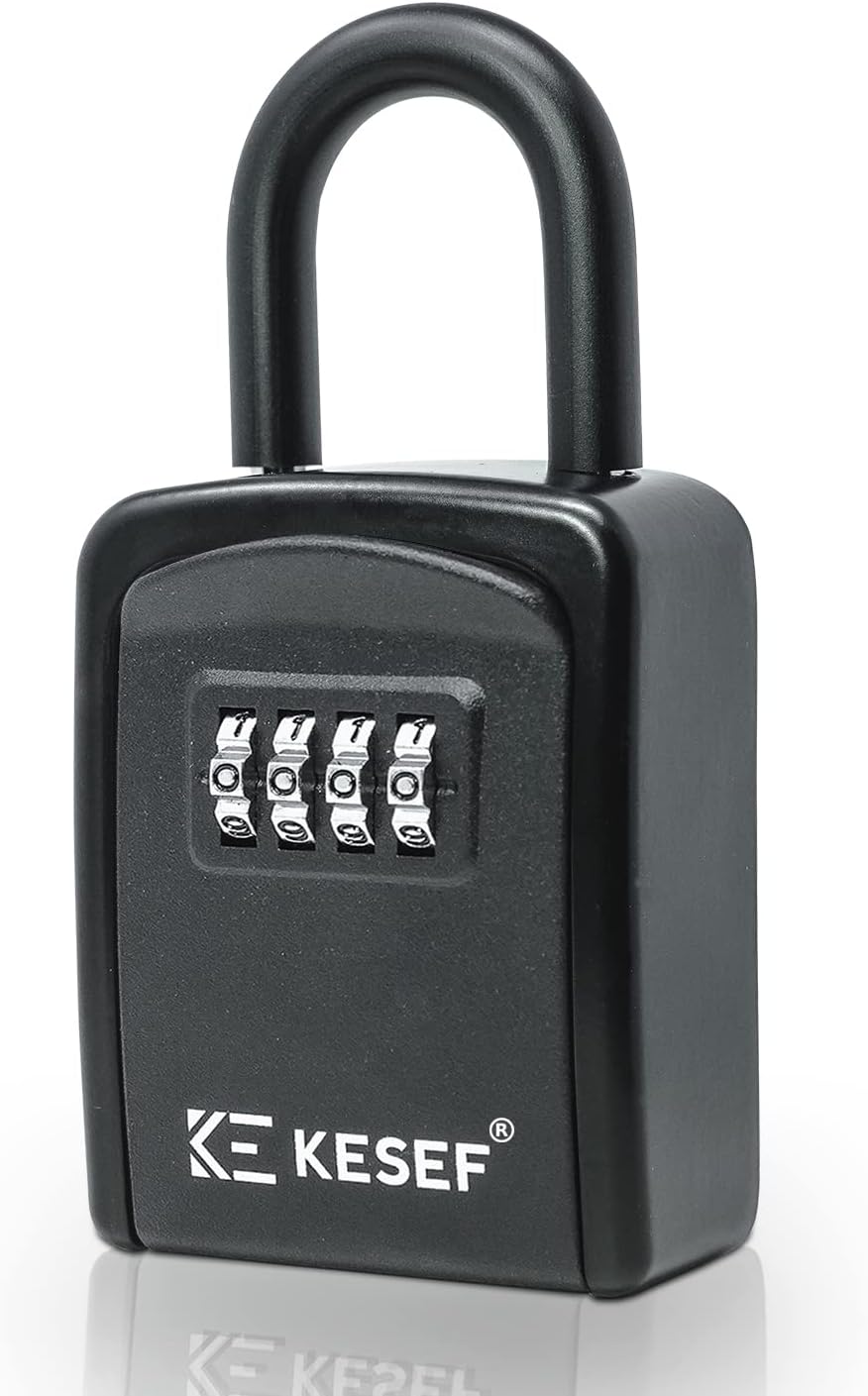 Amazon.com: Key Lock Box, Portable Key Safe Box, Durable Key Storage ...