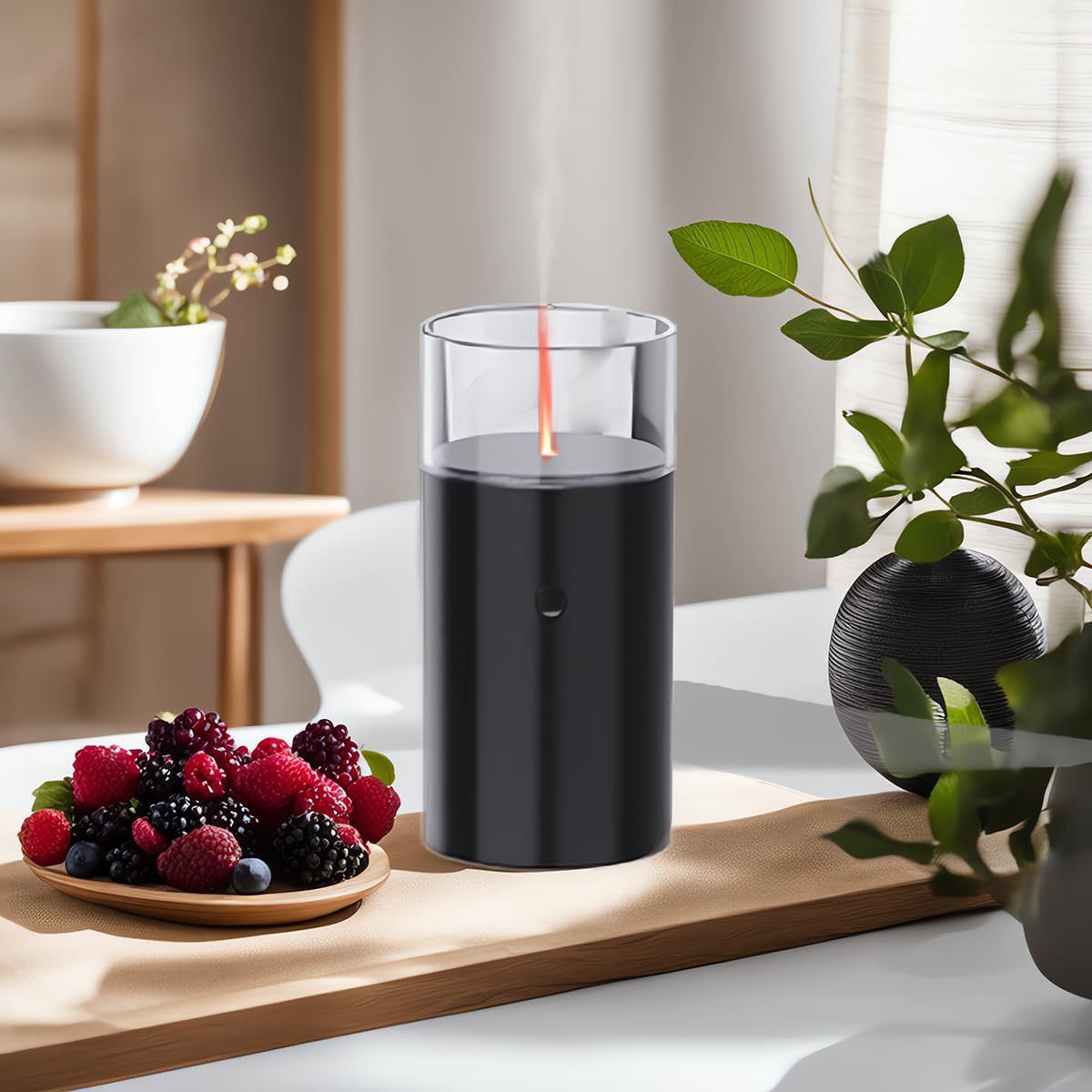 Amazon.com: HAPPTWS Waterless Essential Oil Diffuser - 3 Time Settings ...