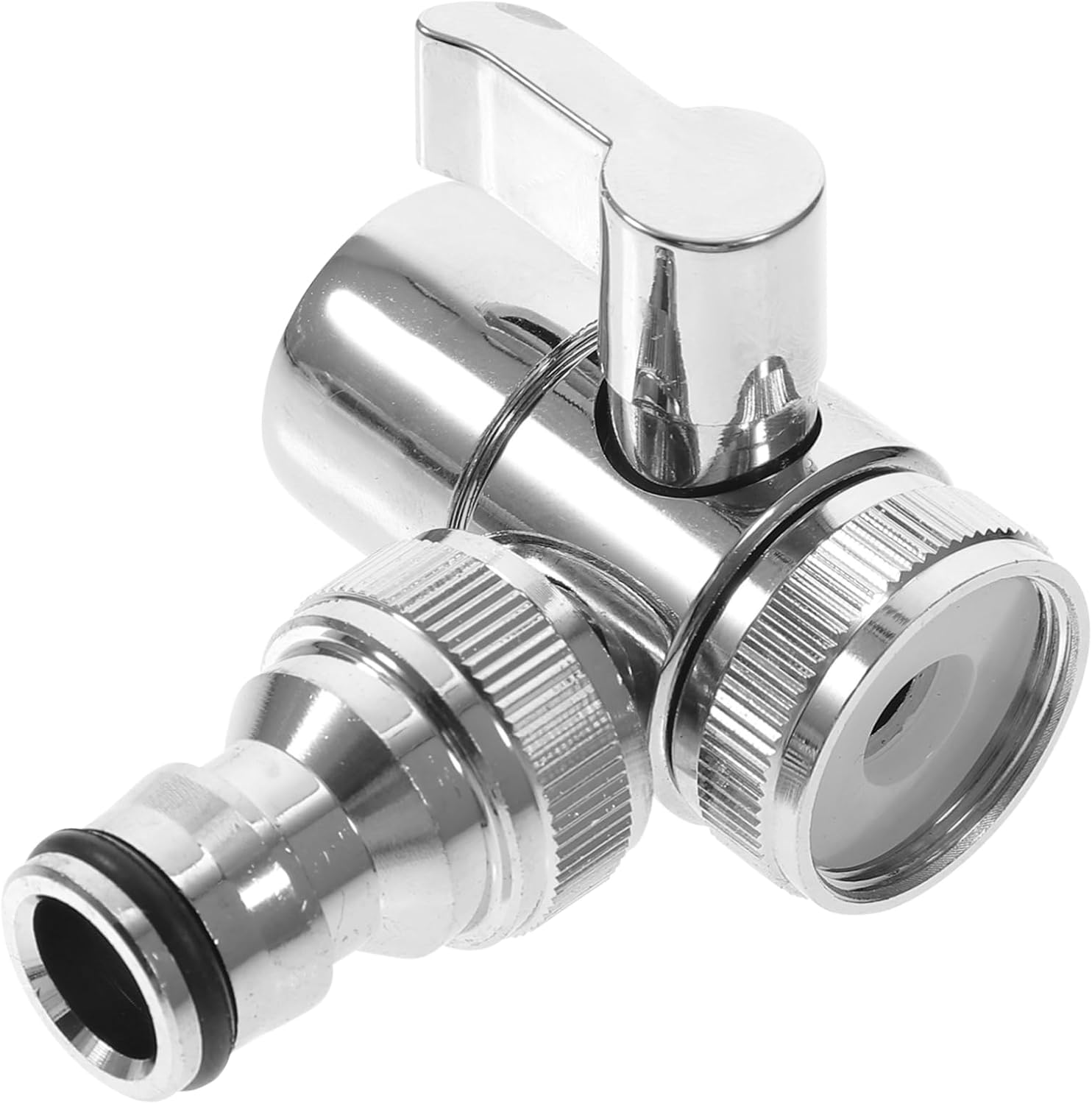 Amazon.com: Yardenfun Faucet Diverter Valve Adapter for Washing Machine ...