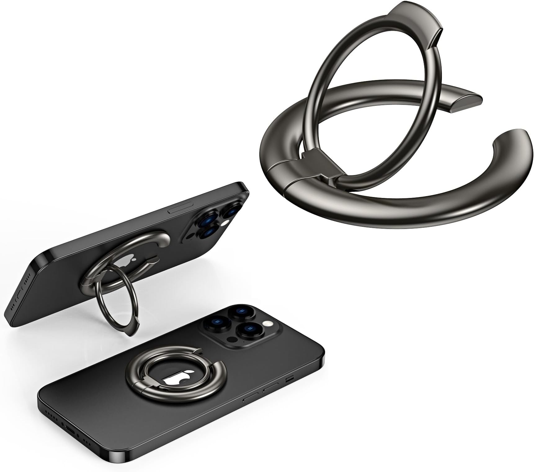 Amazon | 【令和超强磁力】SYNCWIRE 両面マグネット MagSafe リング - スマホリング 超强磁力 360度回転 マグセーフ リング マグネット バンカーリング 超強力 ...