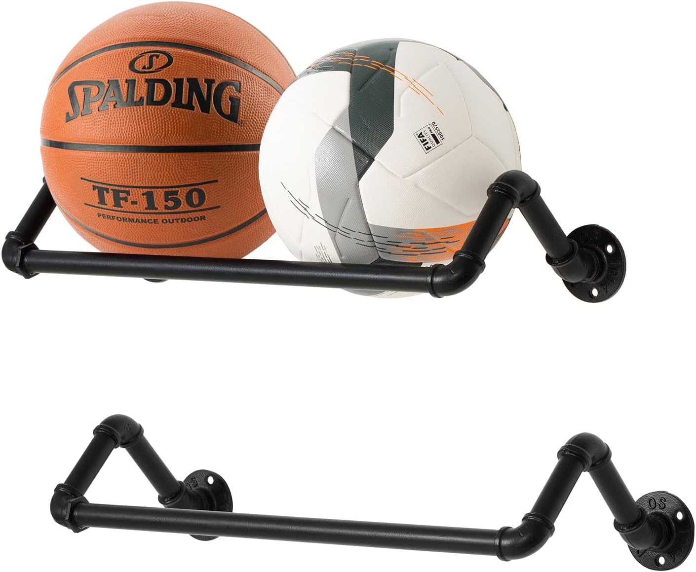 Amazon.com: MyGift Industrial Black Metal Medicine and Stability Ball ...