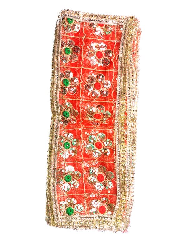 Buy MATA Rani Chunr with Golden Shiny Border | Maa Durga Laxmi ...