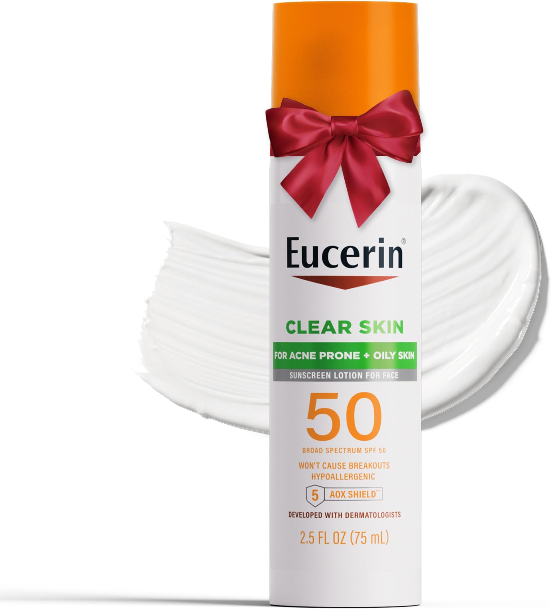 Amazon.com: Eucerin Sun Clear Skin (Oil Control) SPF 50 Face Sunscreen ...