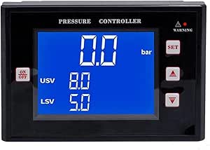 Amazon.co.jp: 110V/220V Digital Pressure Switch for LCD Display Auto ...