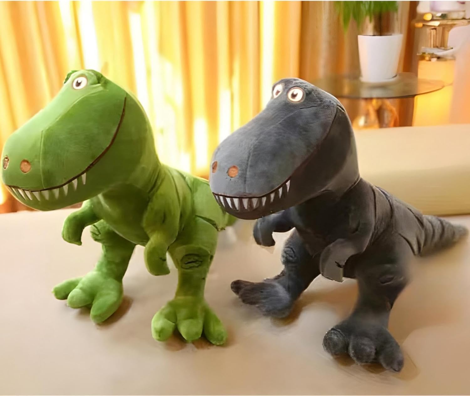 Amazon.com: Ryttir 2 Pack 15.7 Inch Large Dinosaur Stuffed Animal ...