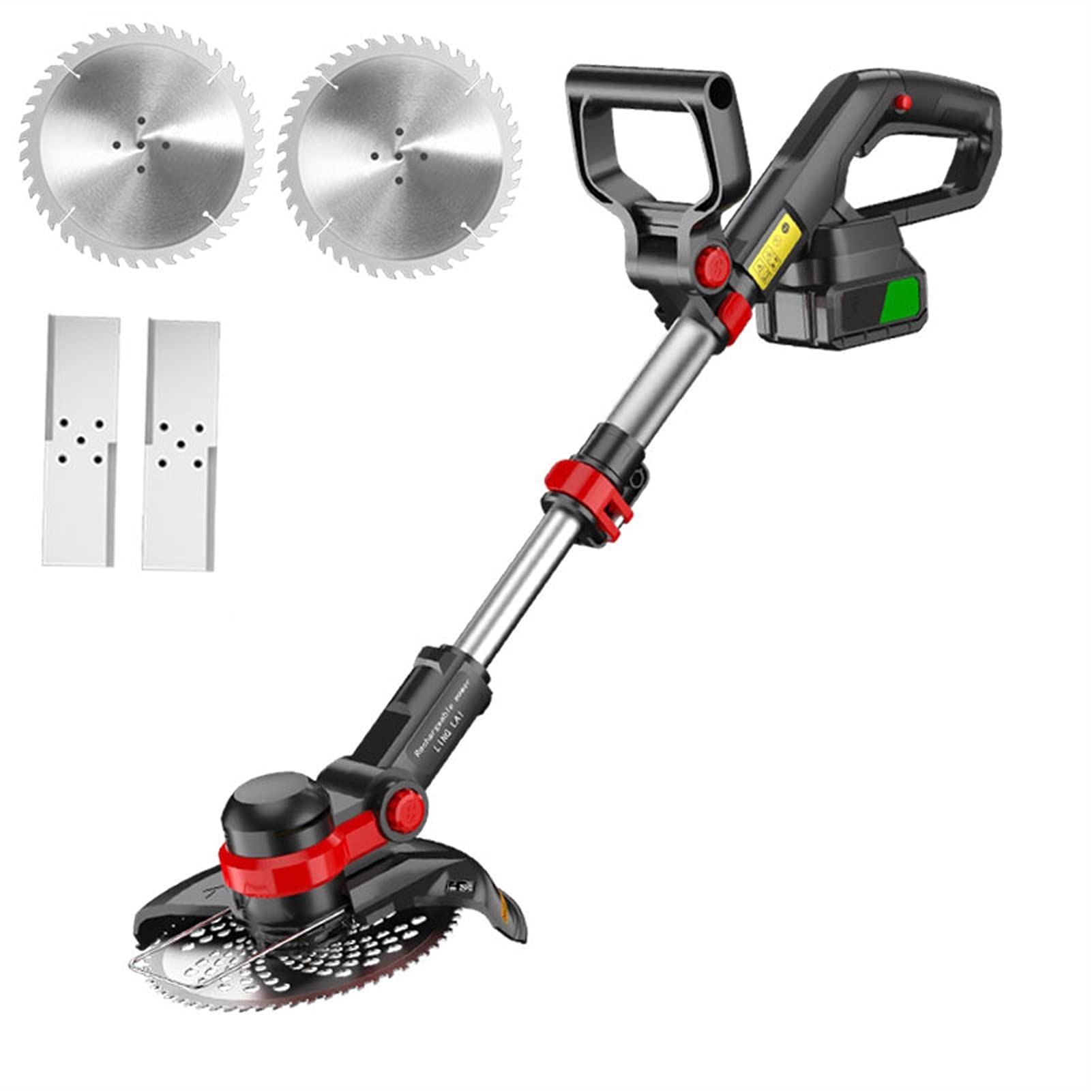 Buy QCLU Cordless String Trimmers, 21V Battery Powered Electric Weed ...