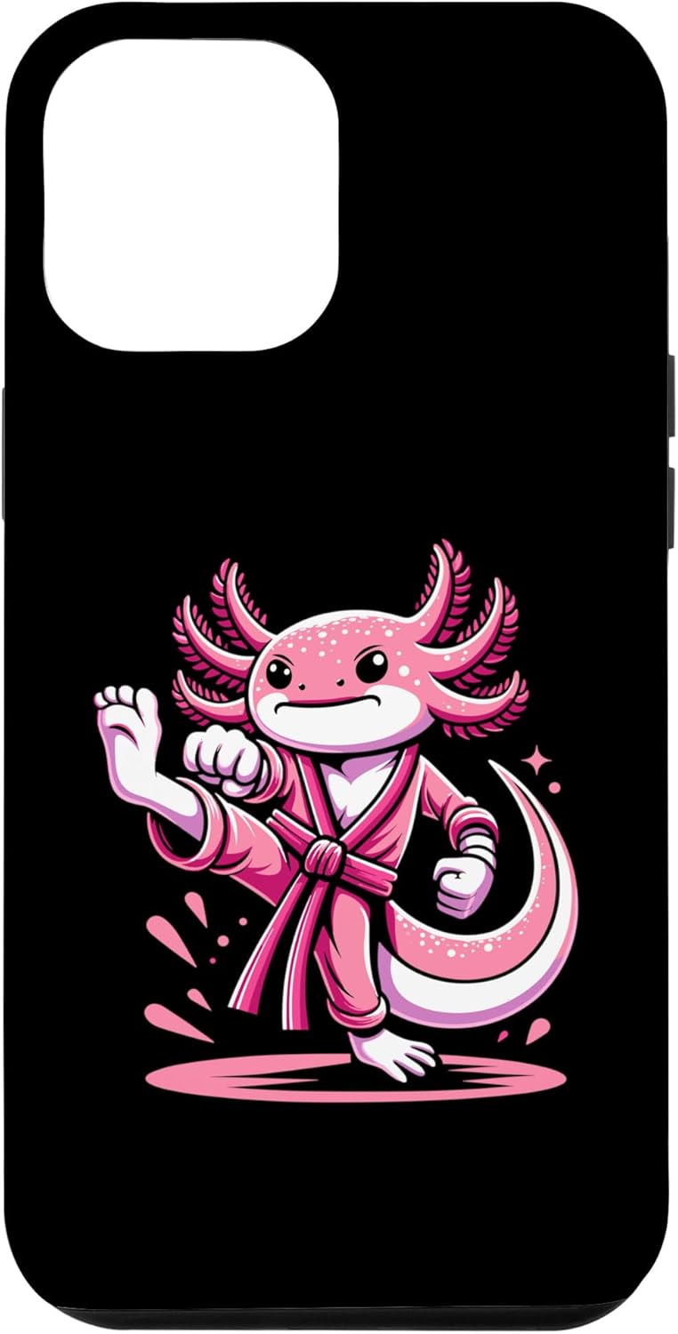 Amazon.com: iPhone 14 Plus Karate Axolotl Martial Arts Taekwondo ...