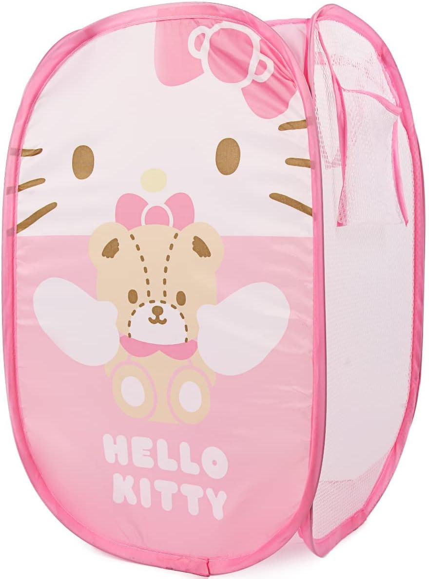 Amazon.com: Sanrio Hello Kitty Pop Up Hamper with Durable Carry Handles ...