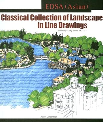 EDSA Asian Classical Landscape Line Drawing: Shanglin A&C ...