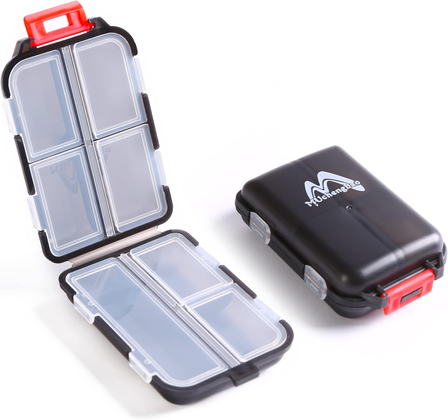 Amazon.com: 2PS Weekly Pill Organizer Small Folding Box 7 Day BPA-Free ...