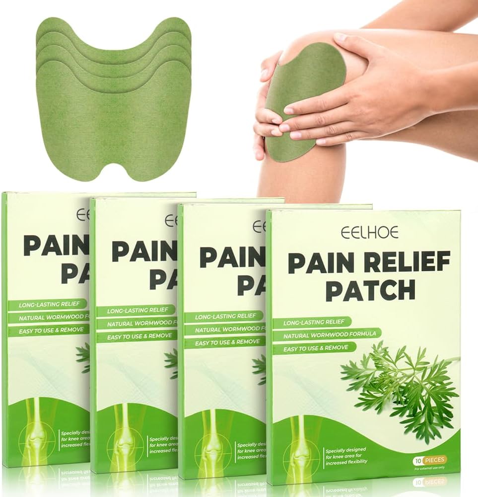 Foreverup 40Pcs Pain Relief Patches,Knee Pain Relief Patches Kit ...