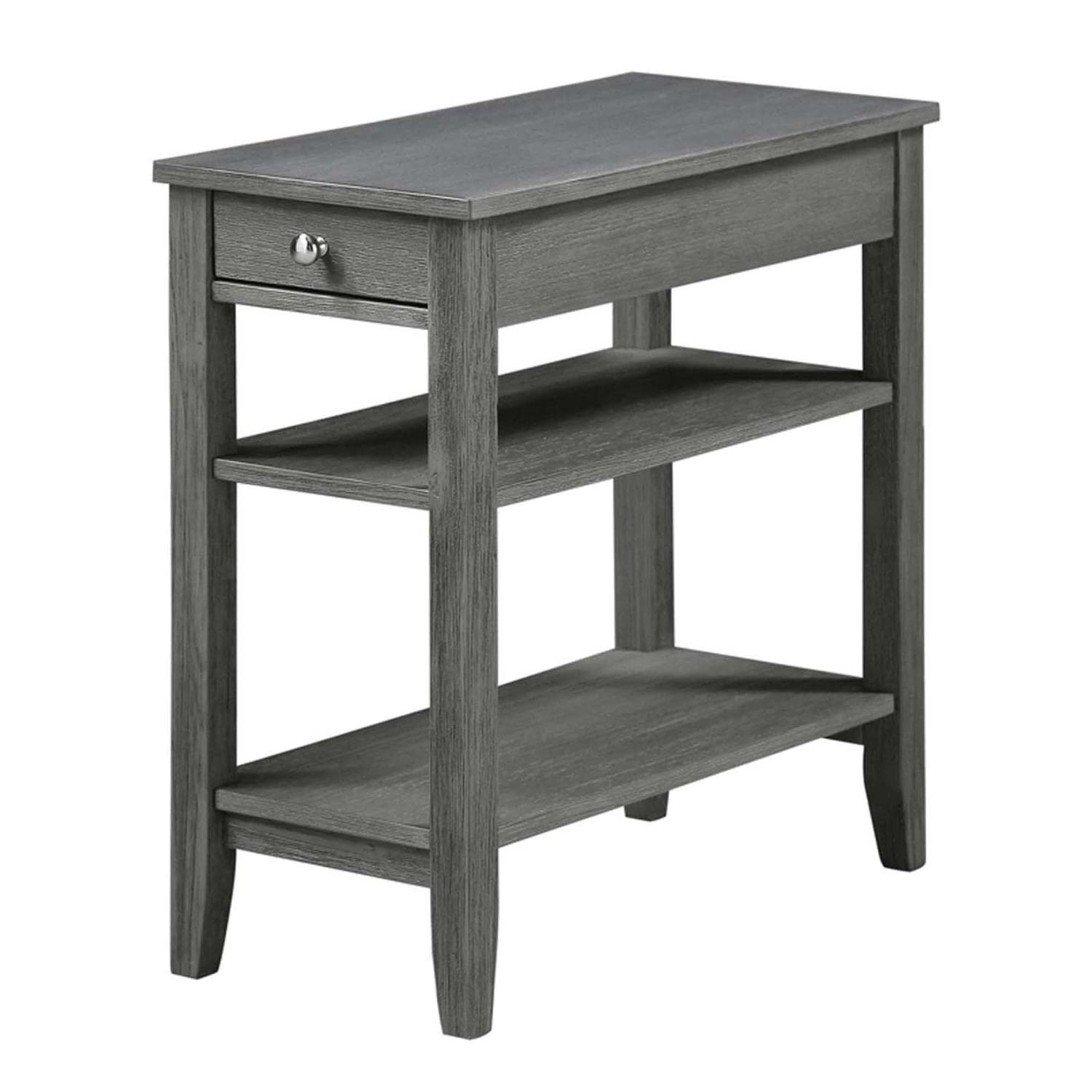 Amazon.com: Convenience Concepts American Heritage Chairside End Table ...